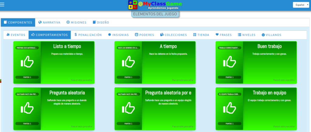 Artículo: @MyClassGame: plataforma de software libre para Proyectos Cooperativos Gamificados | Cedec