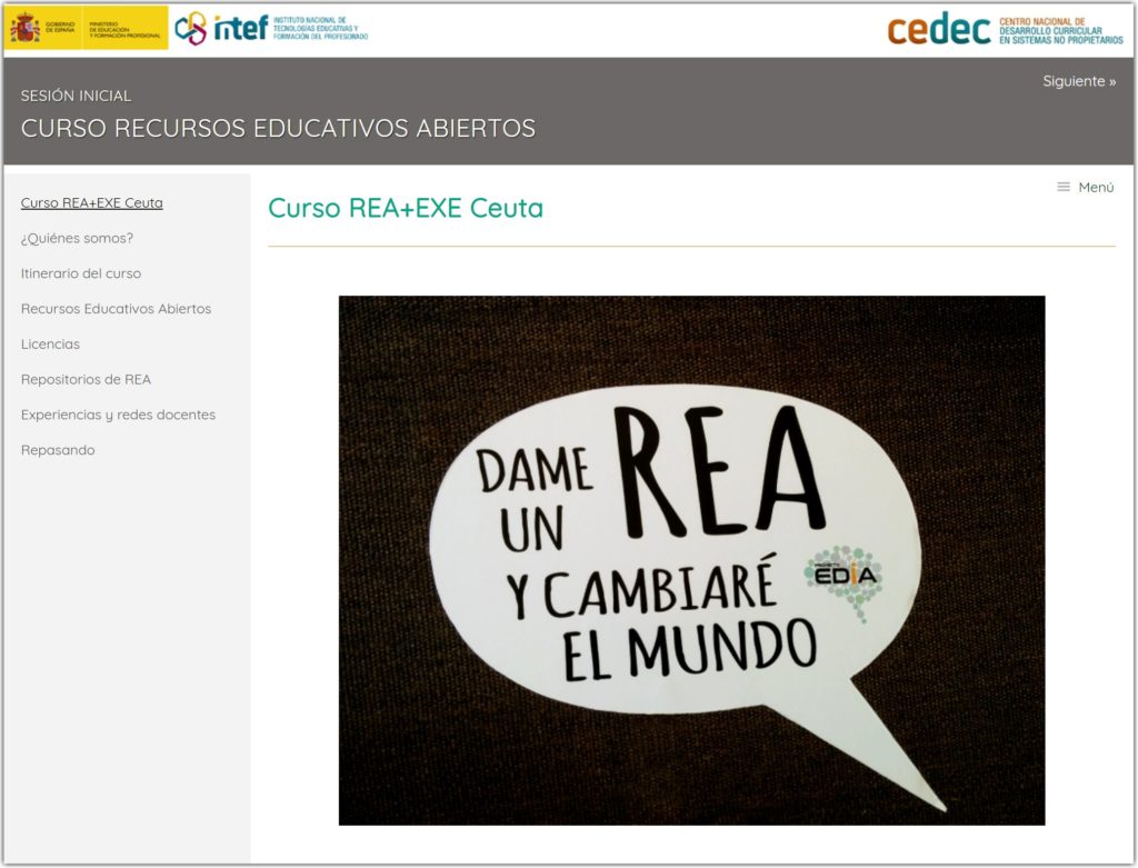 Artículo: Mi experiencia en el curso de Creación de Recursos Educativos Abiertos con eXeLearning ...